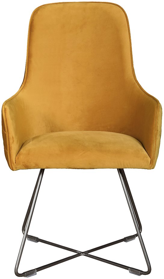 Utah Dining Chair Mustard - Lees of Grimsby