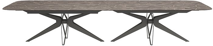 Hexagon Dining Table 400cm x 120cm - Lees of Grimsby