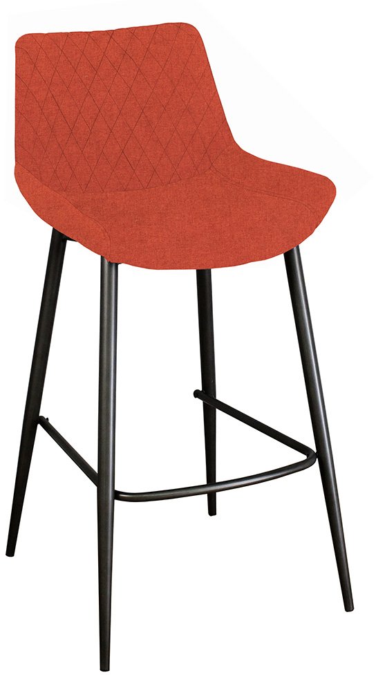 Sigma Bar Stool - Burnt Orange - Lees of Grimsby