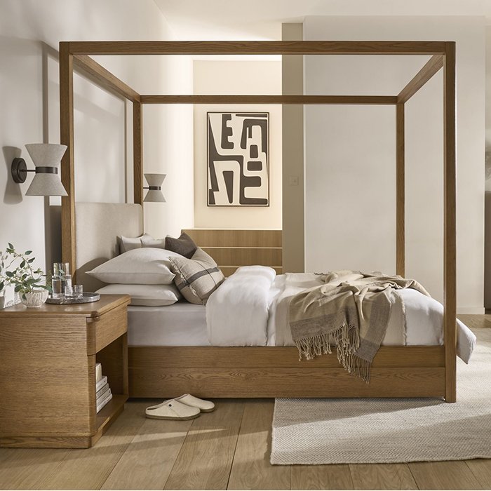 Placid Four Poster King size Bed